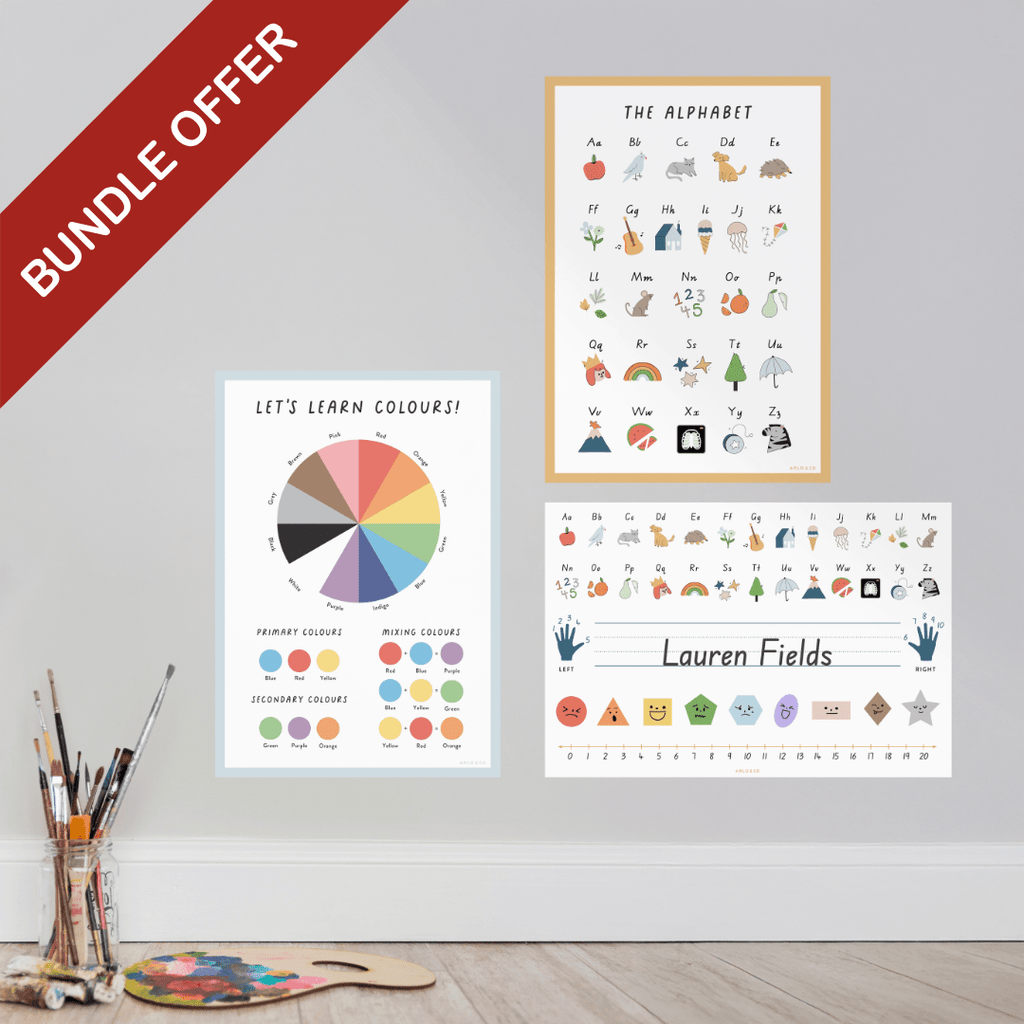 Beginning Learners Decal Bundle – Arlo & Co