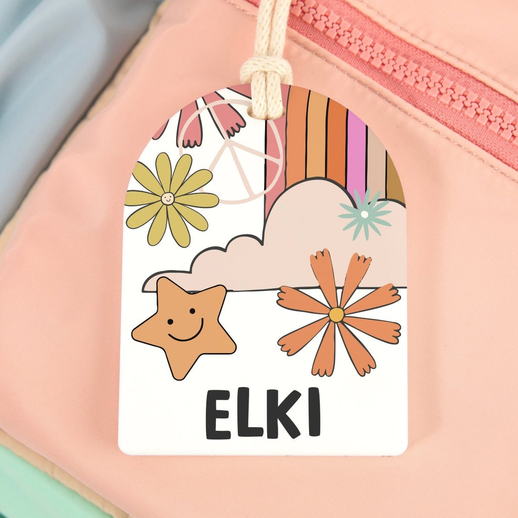 Custom Bag Tag for Kids - Eco-Friendly Bamboo – Arlo & Co