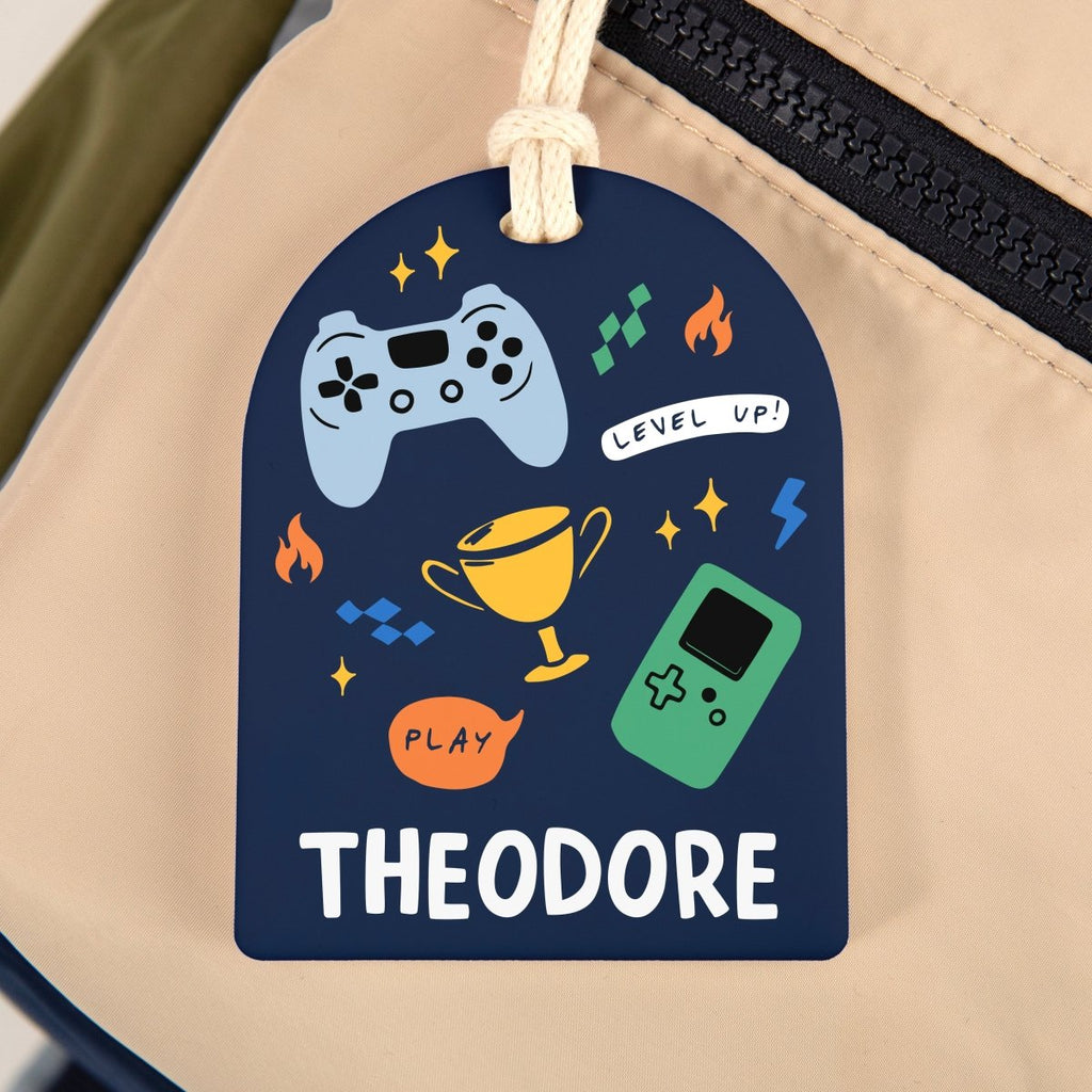 Custom Bag Tag for Kids - Eco-Friendly Bamboo – Arlo & Co