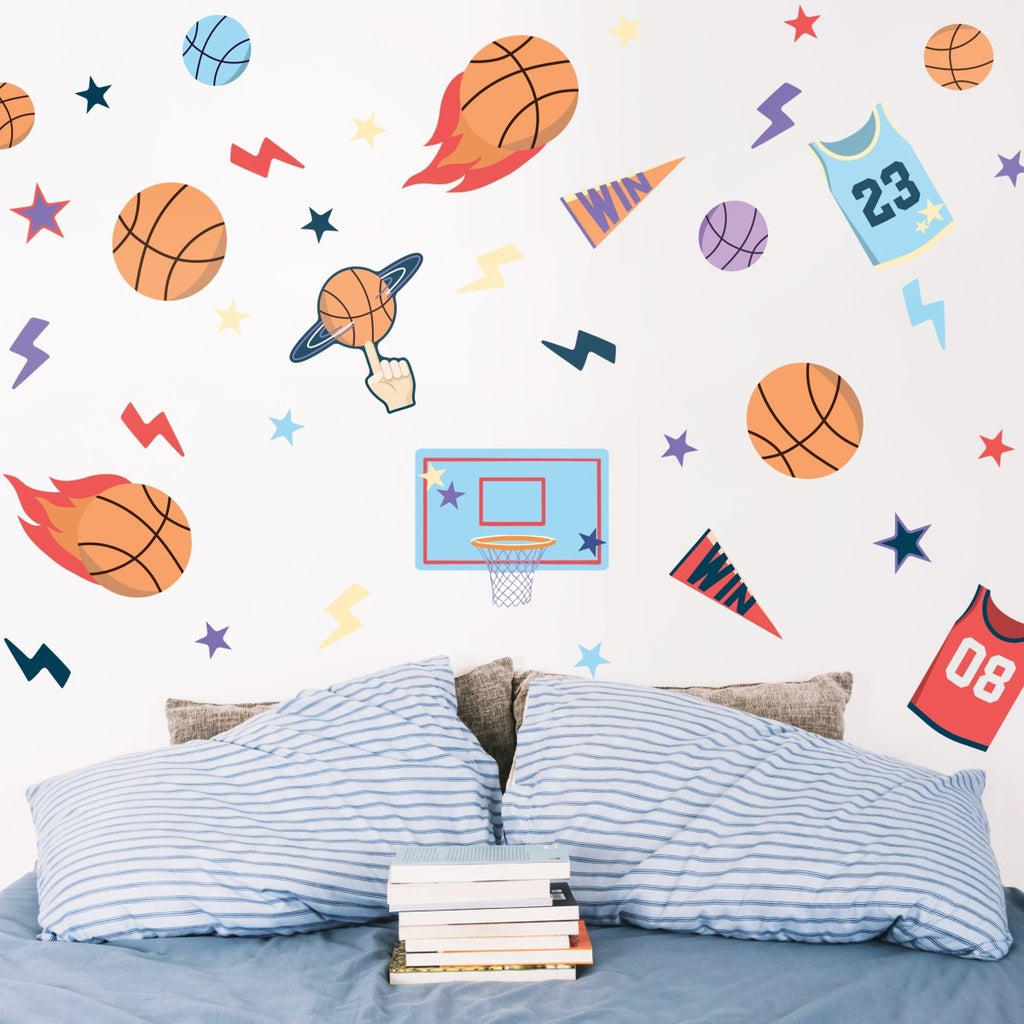 Basketball Wall Decal Set – Arlo & Co