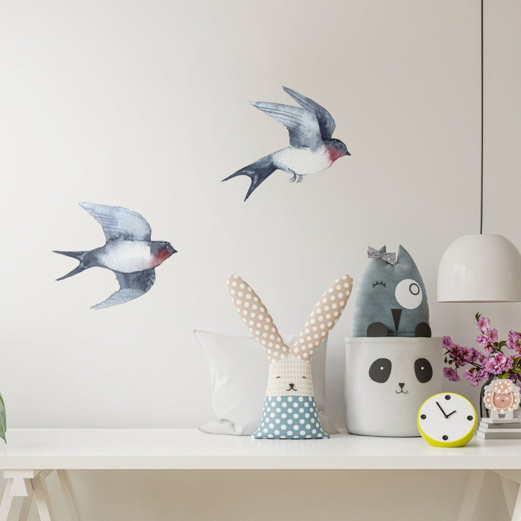 Bird Removable Wall Decal Set - For Your Home or Kids Bedroom – Arlo & Co