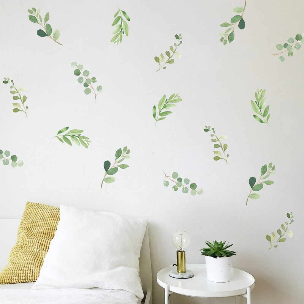 Foliage Removable Wall Decal Set - Fine Weave Fabric – Arlo & Co