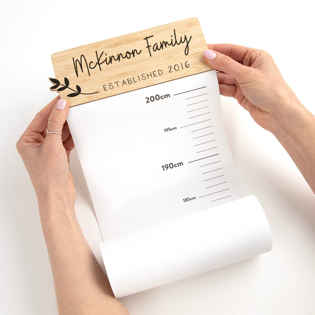 Personalised Height Chart – Arlo & Co