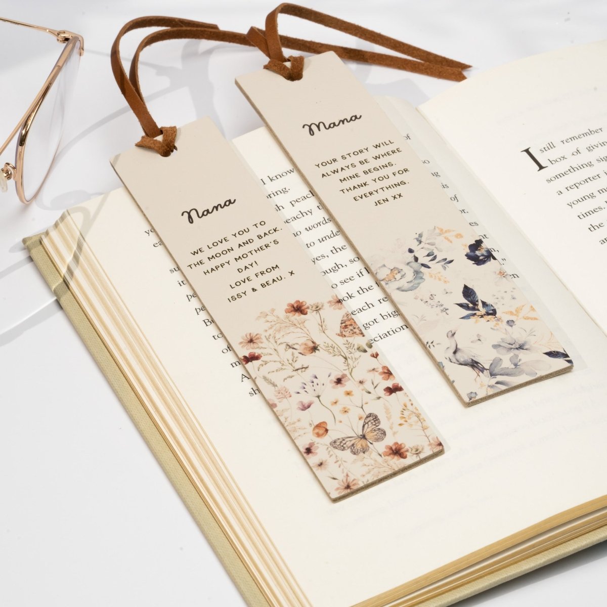 Leather Quote Bookmark | Arlo & Co