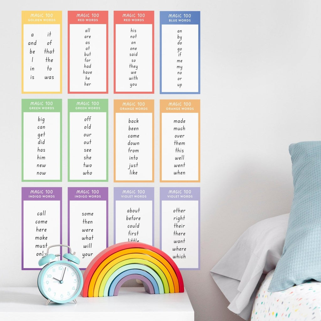 Magic 100 Words Wall Decals – Arlo & Co