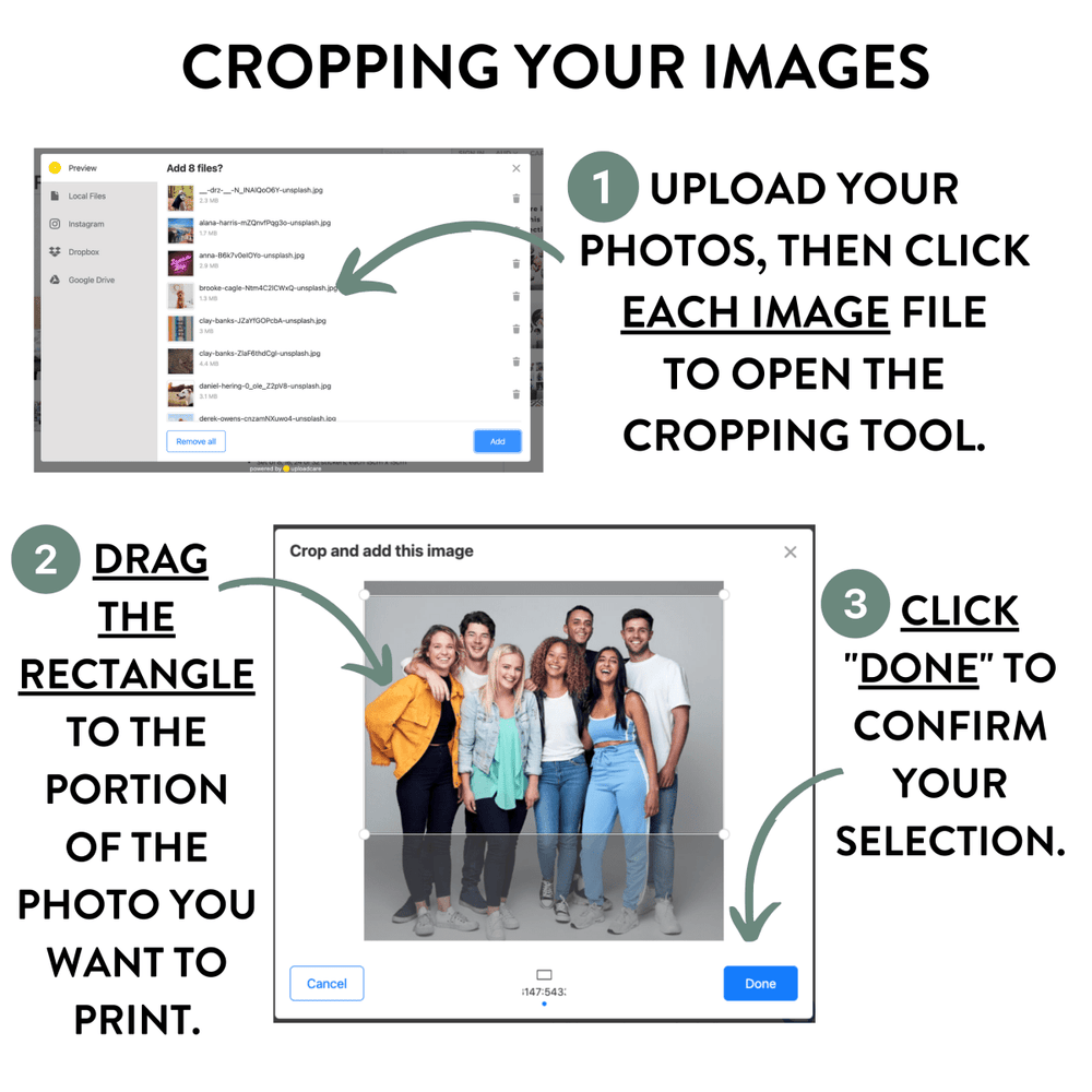Rectangular Photo Decal Set - 30.5cm x 46cm – Arlo & Co
