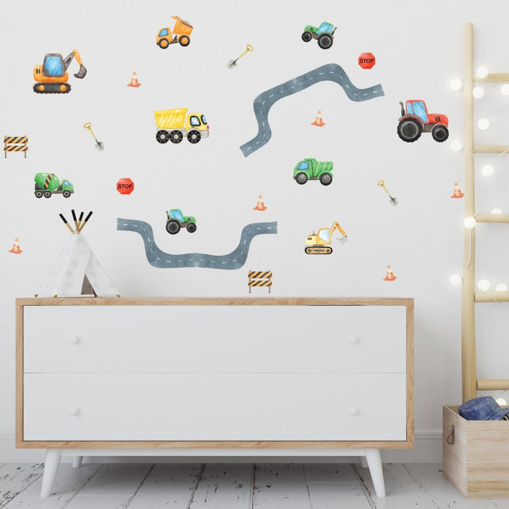 Track Digger Wall Decal Set – Arlo & Co