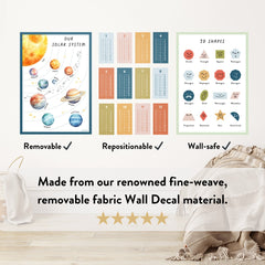 2D Shapes Wall Decal | Arlo & Co