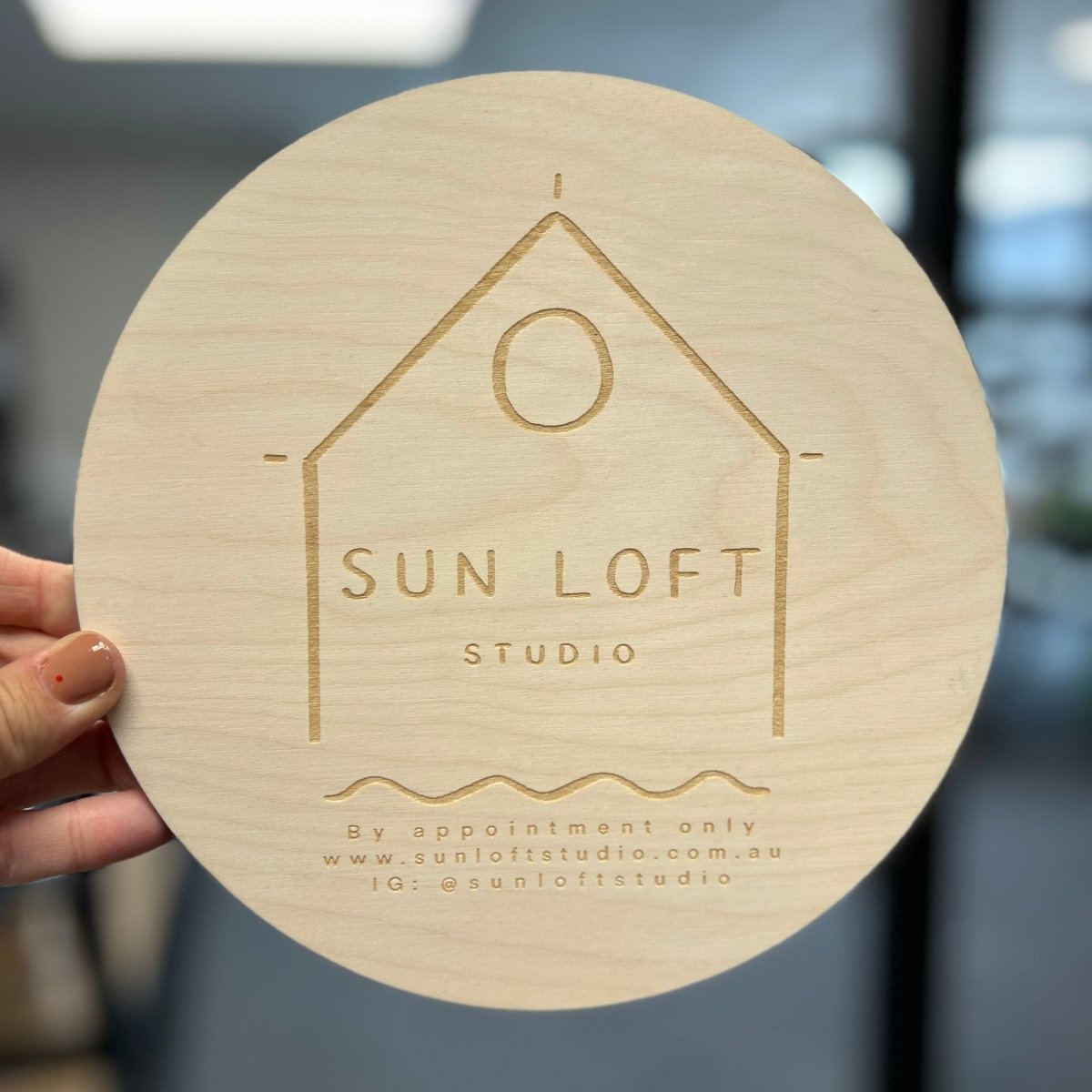 Custom Logo Plaque - Etched | Arlo & Co