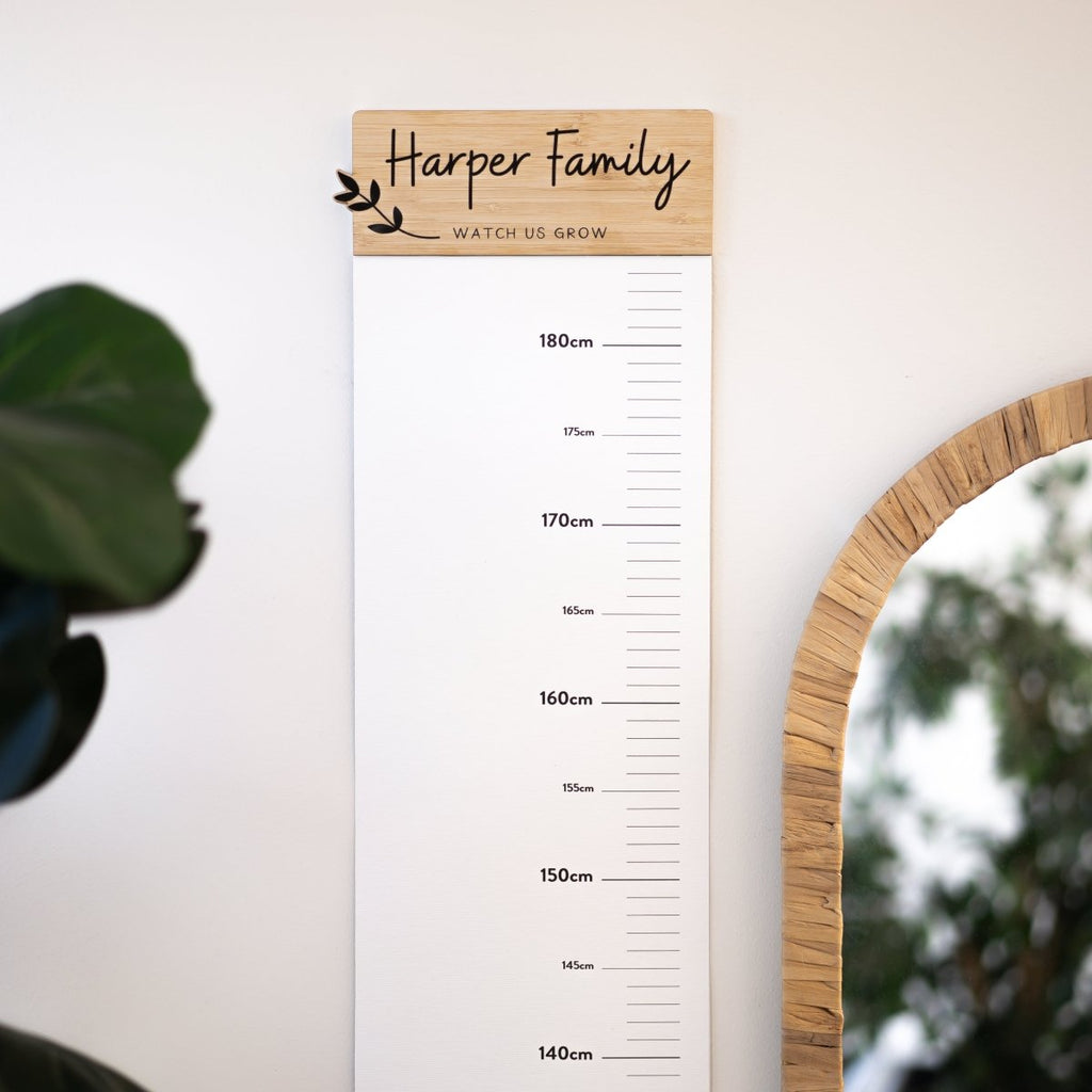 Personalised Height Chart – Arlo & Co