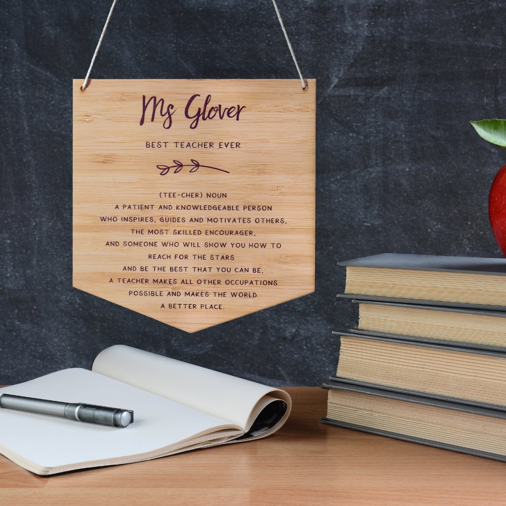 Teacher Definition Plaque | Arlo & Co